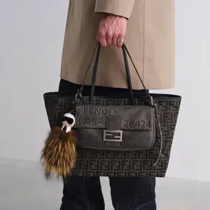 Fendi Medium Roll Ff Zucca Shopper